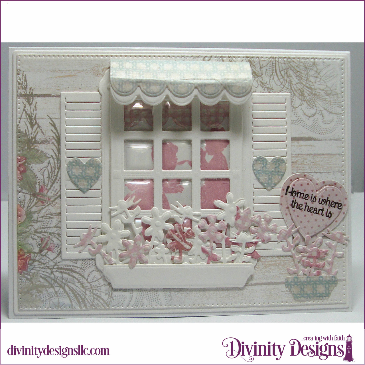 WELCOMING WINDOW DIE - Divinity Designs LLC