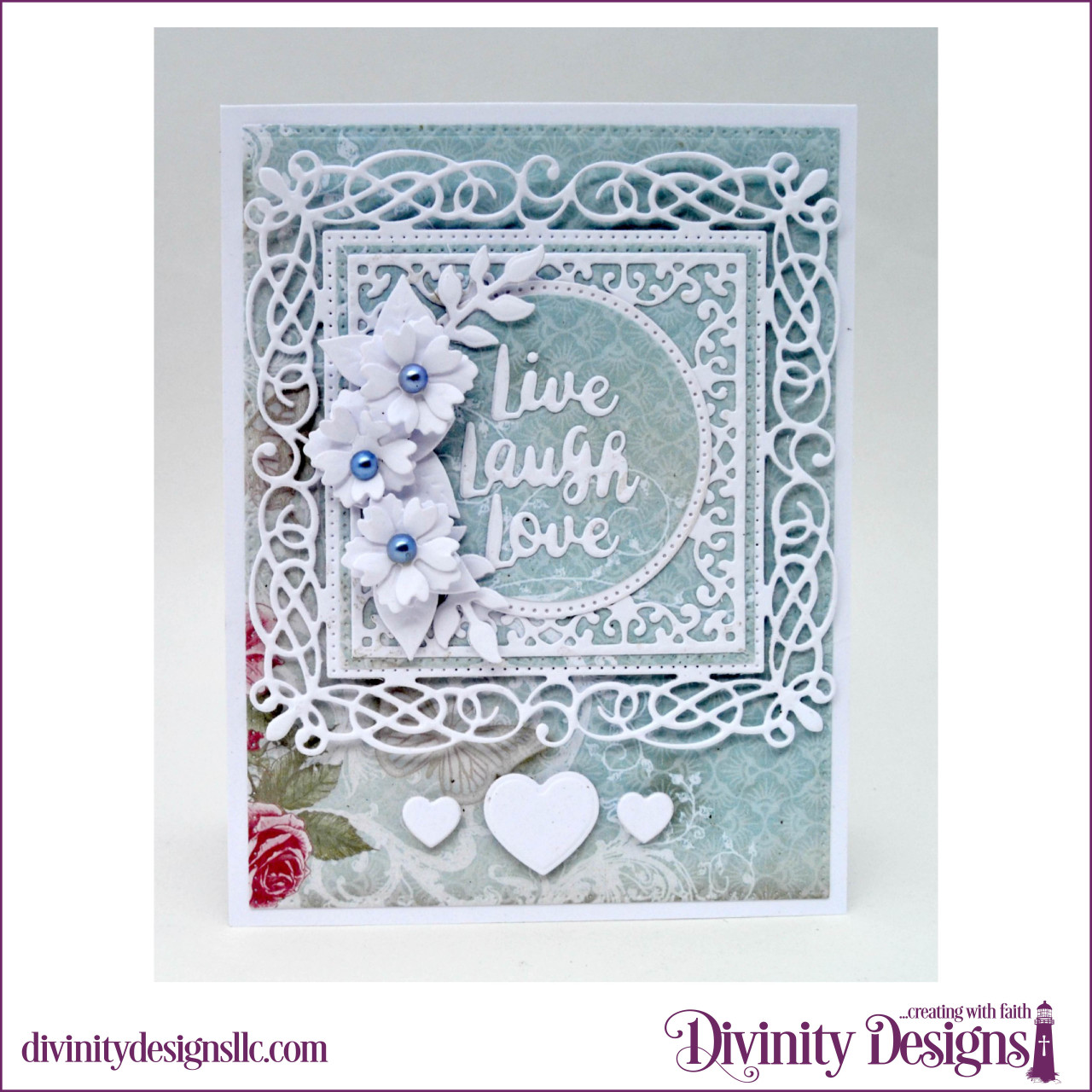 FLOURISHY FRAME DIE - Divinity Designs LLC