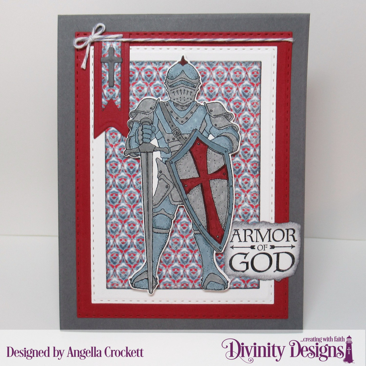 ARMOR OF GOD (STAMP/DIE DUOS-CLEAR STAMPS) - Divinity Designs LLC