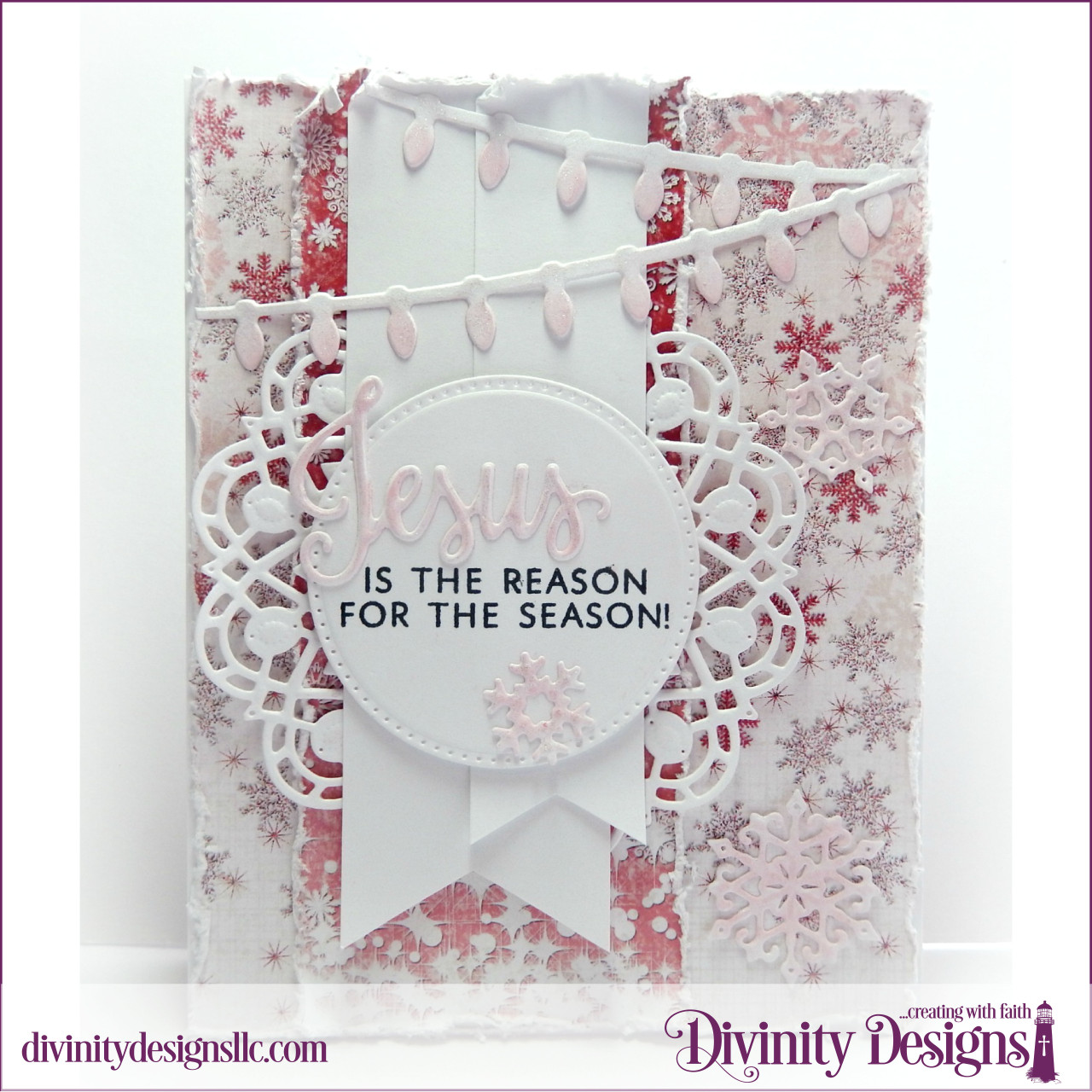 MERRY & BRIGHT (STAMP/DIE DUOS - CLEAR STAMPS) - Divinity Designs LLC