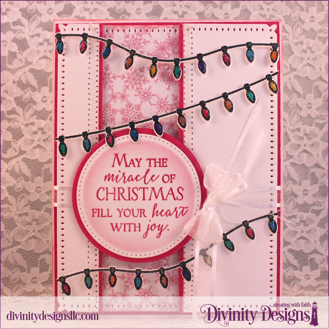 MERRY & BRIGHT (STAMP/DIE DUOS - CLEAR STAMPS) - Divinity Designs LLC