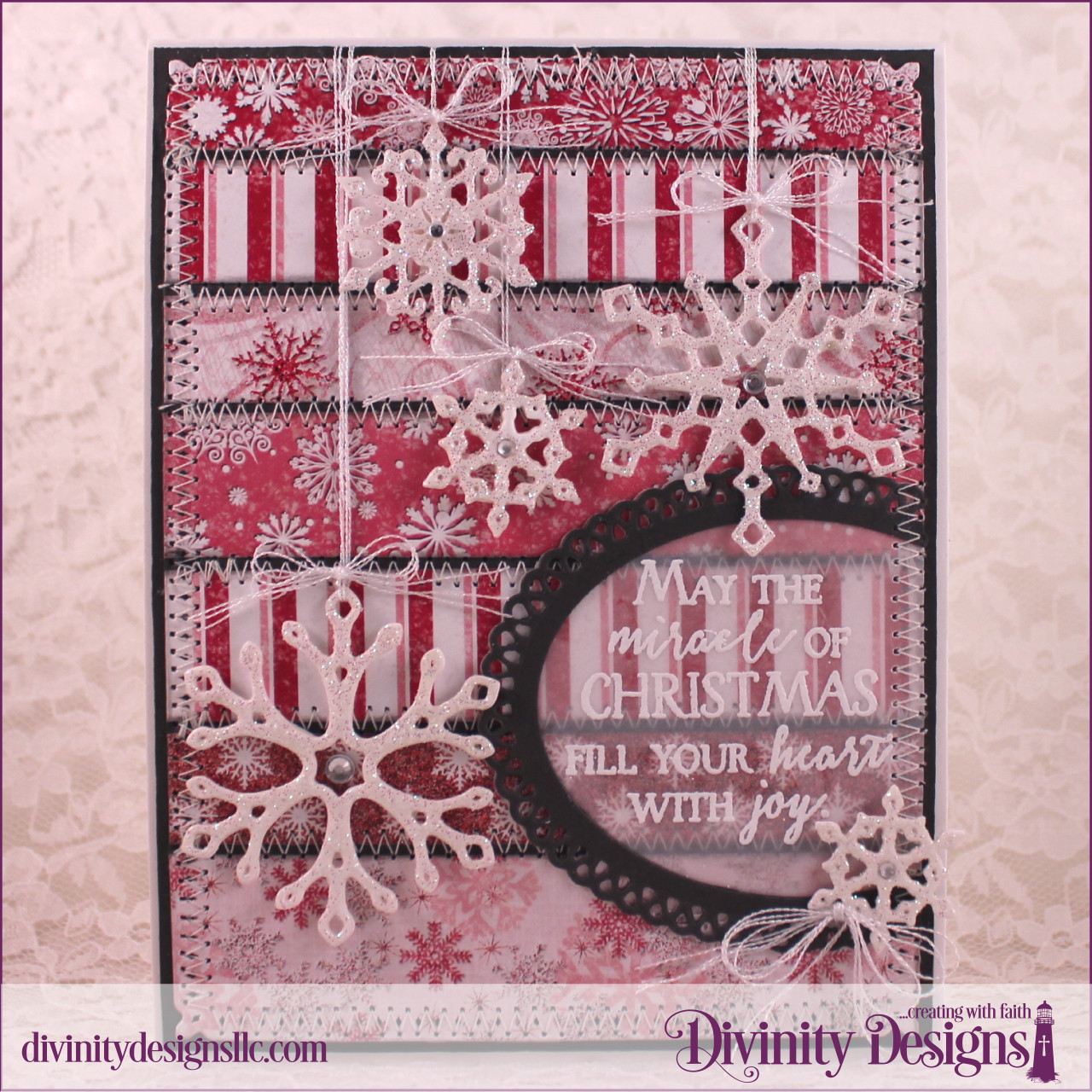 MERRY & BRIGHT (STAMP/DIE DUOS - CLEAR STAMPS) - Divinity Designs LLC