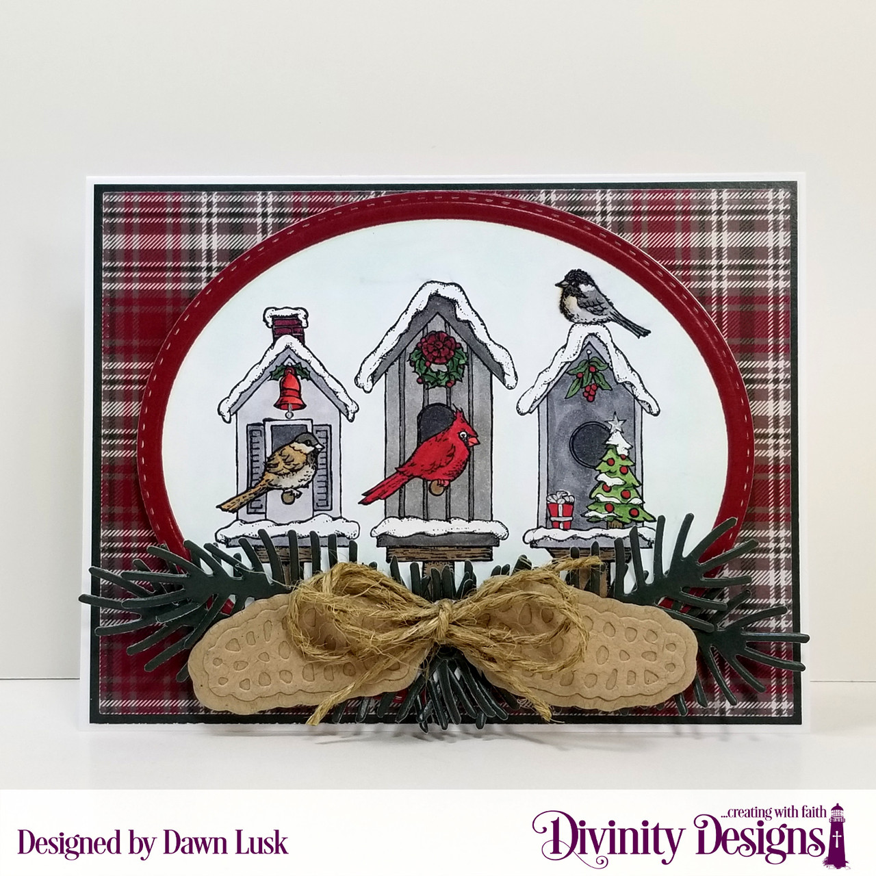 CHRISTMAS BIRDHOUSES