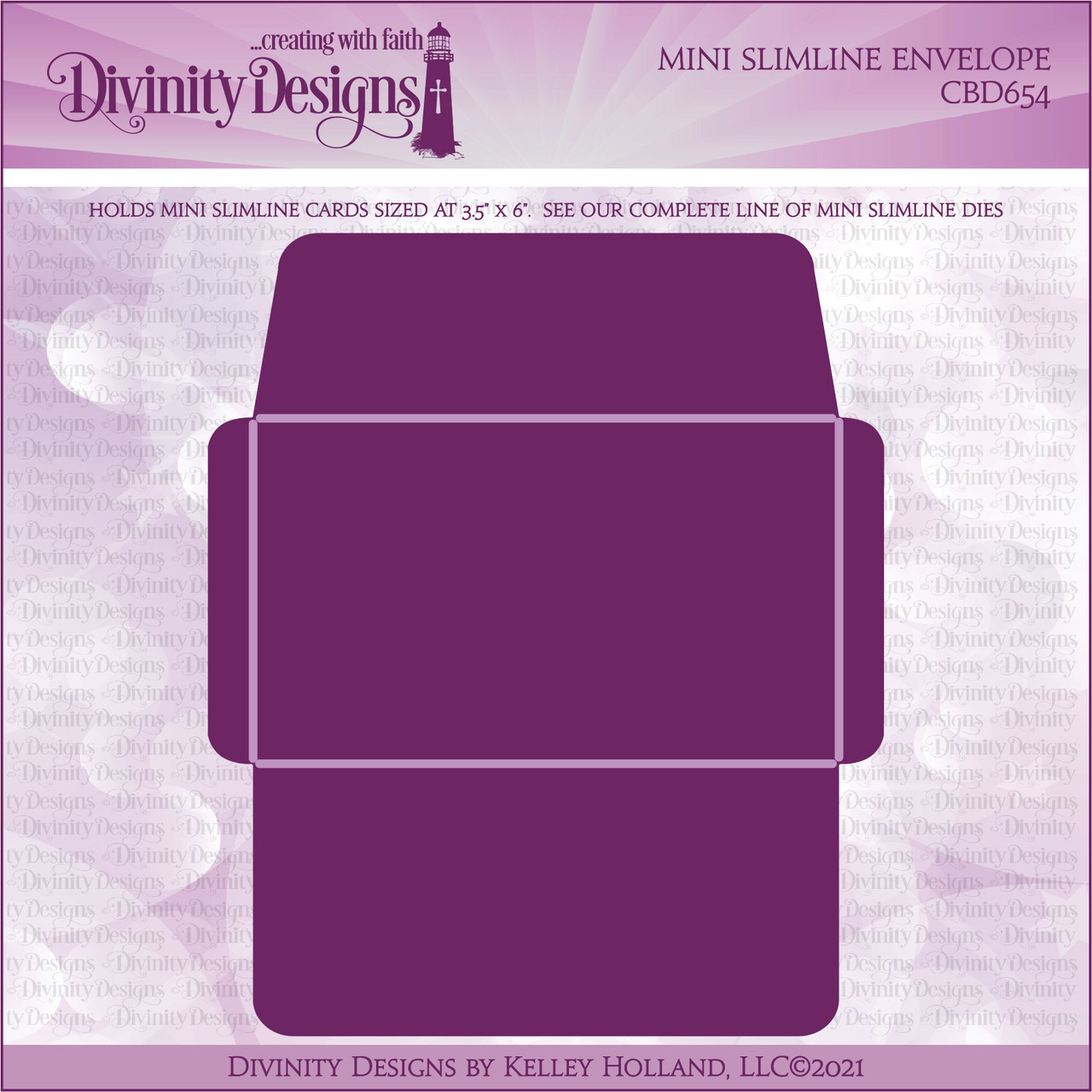 MINI SLIMLINE ENVELOPE DIE - *SEE NOTE BELOW
