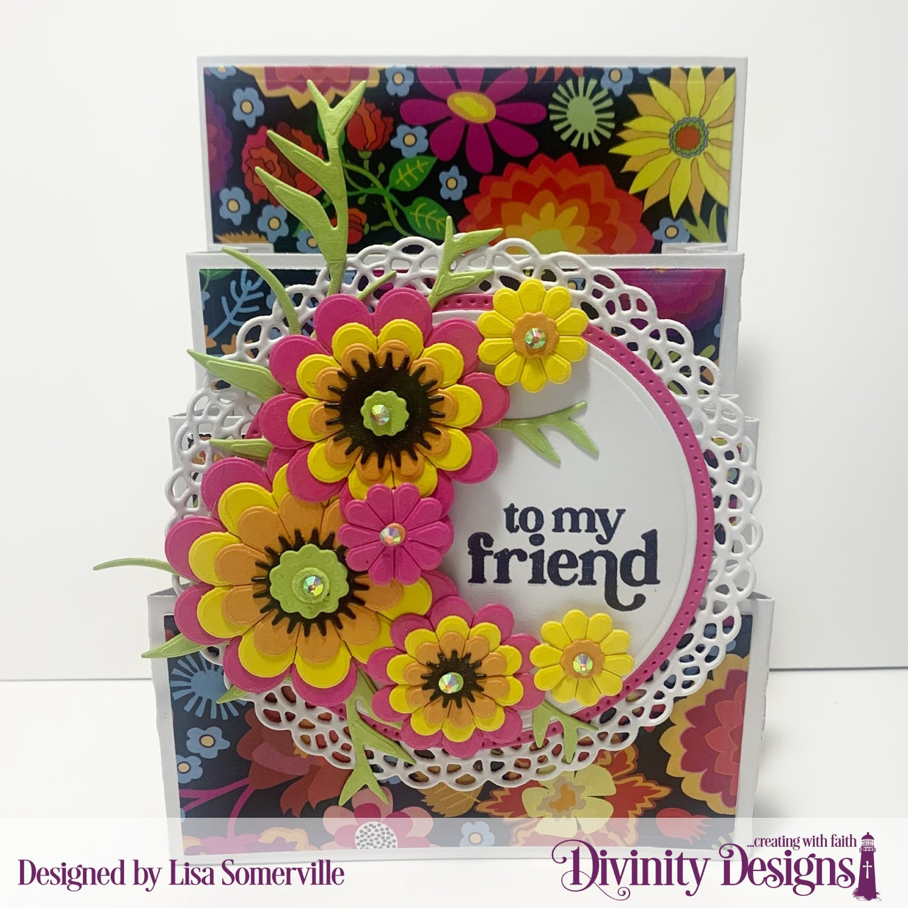 FLOWER POWER 6x6 PAPER PAD