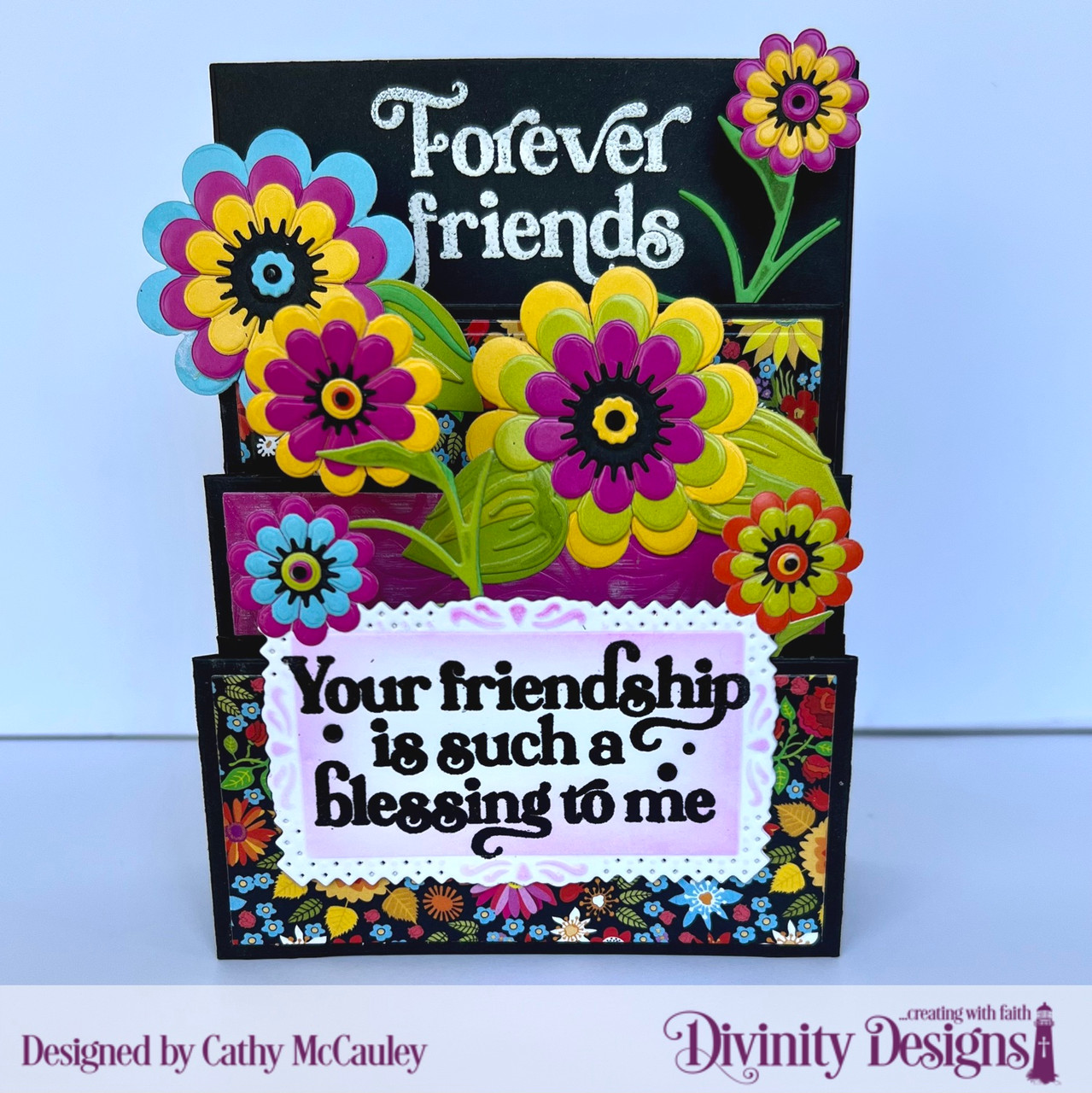 FLOWER POWER 6x6 PAPER PAD
