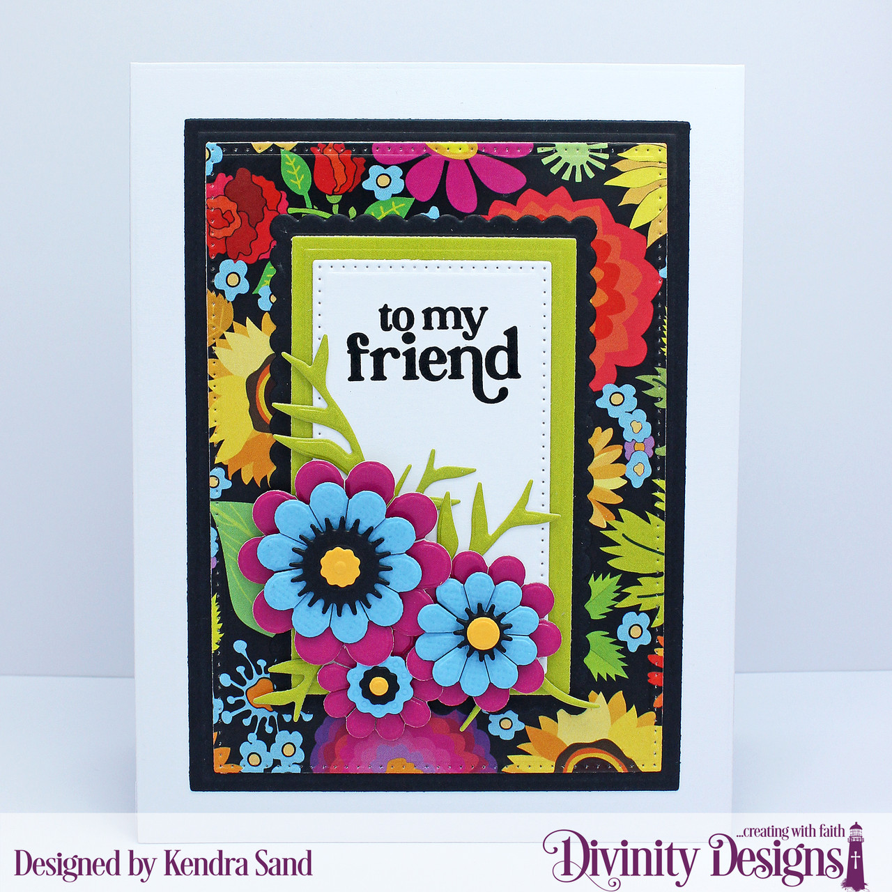 FLOWER POWER 6x6 PAPER PAD
