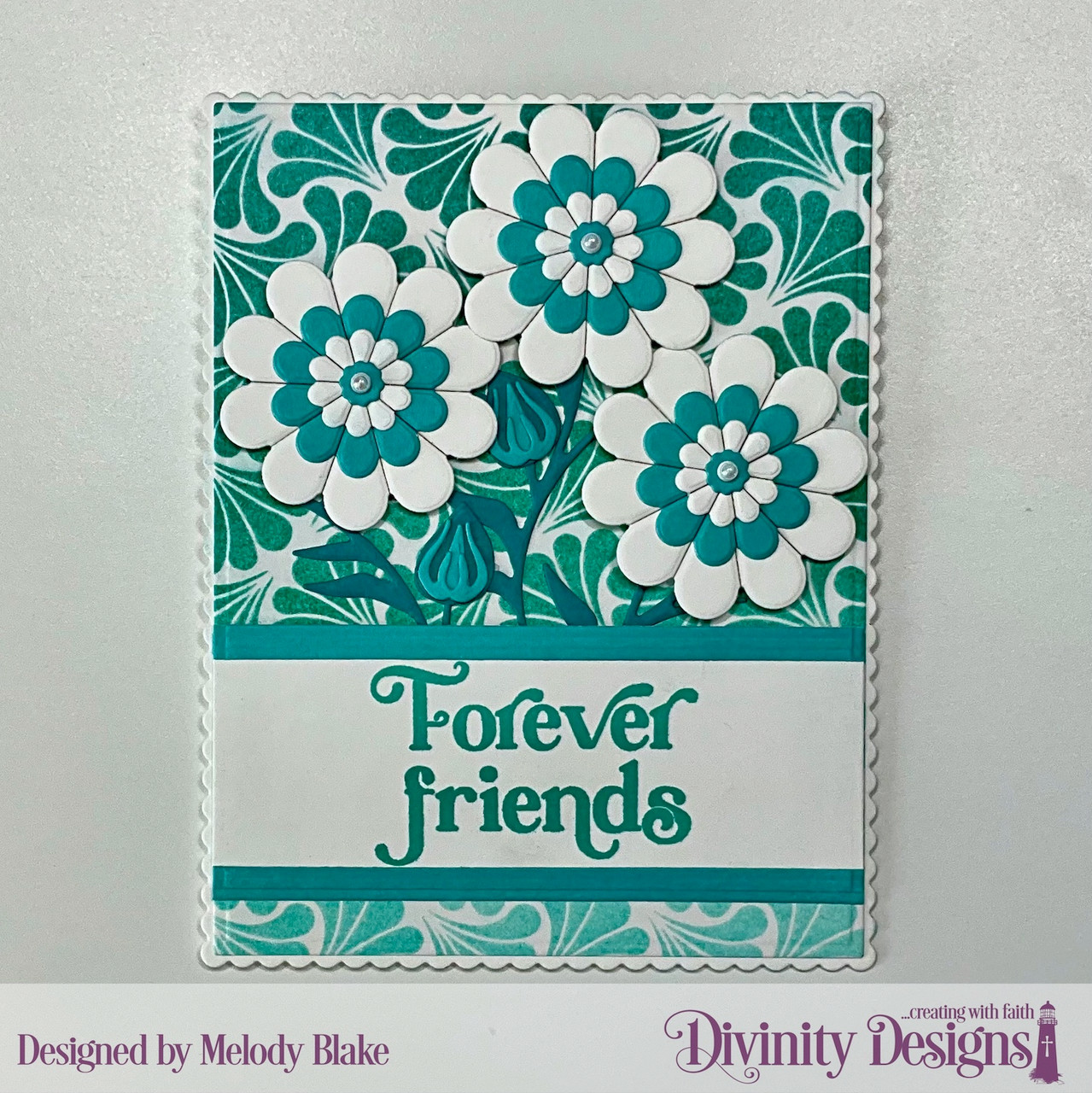 FANCY FANS (MIXED MEDIA STENCILS)
