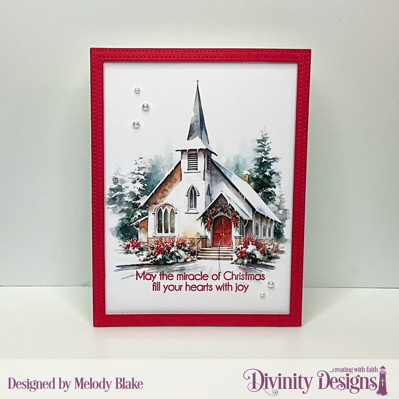 CHRISTMAS CHURCHES A2 CARD FRONTS