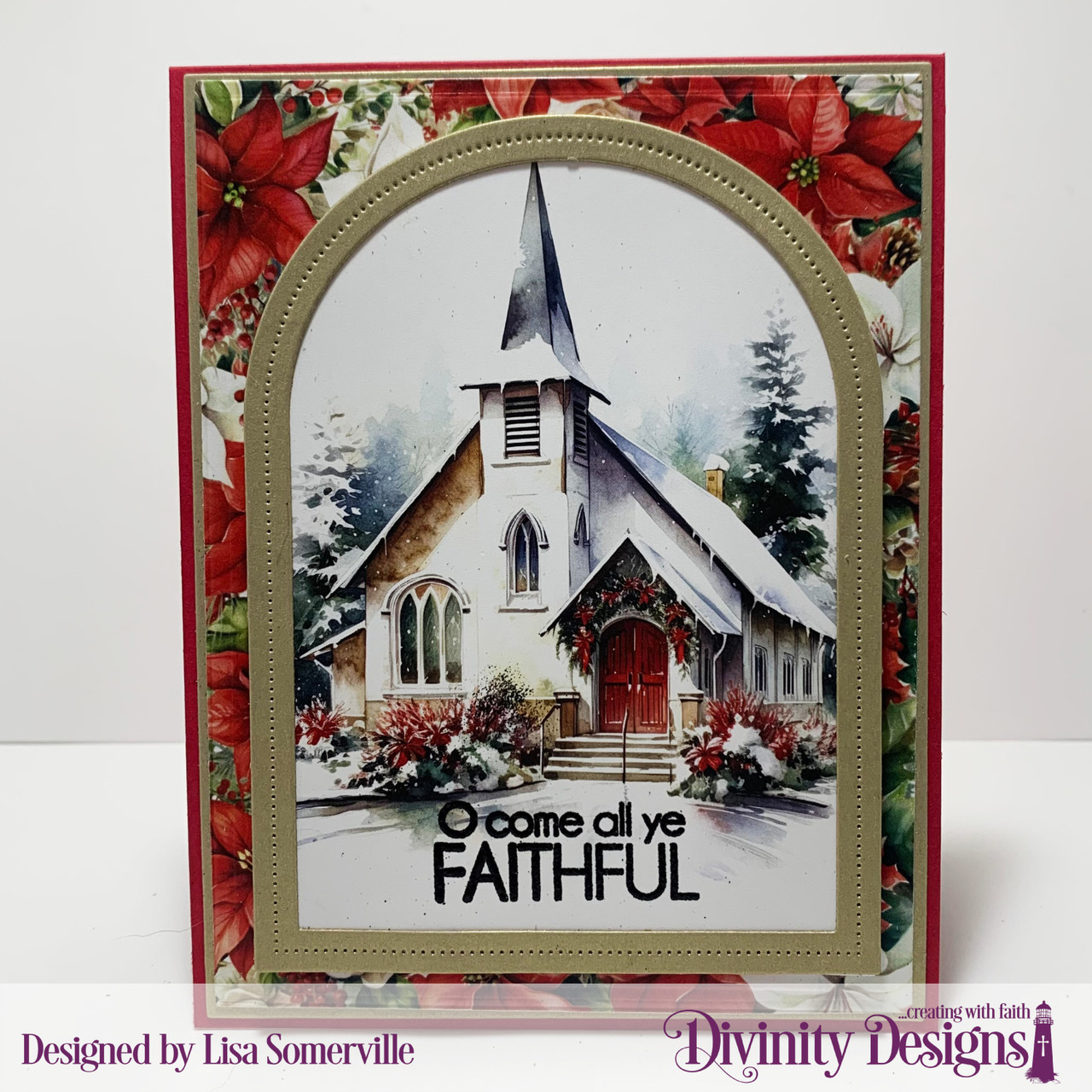 CHRISTMAS CHURCHES A2 CARD FRONTS