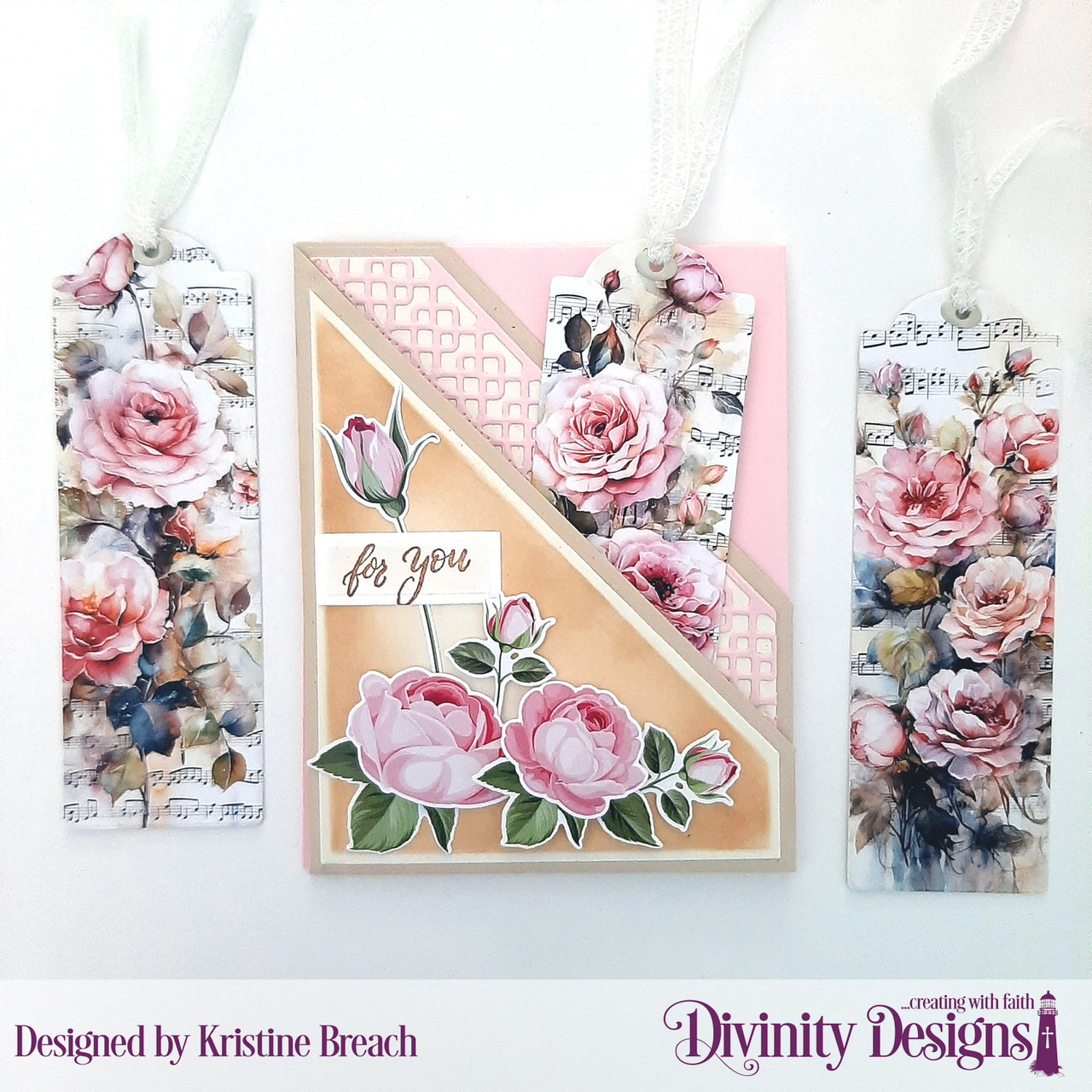 SPRING FLOWER BOOKMARKS PAPER PAD
