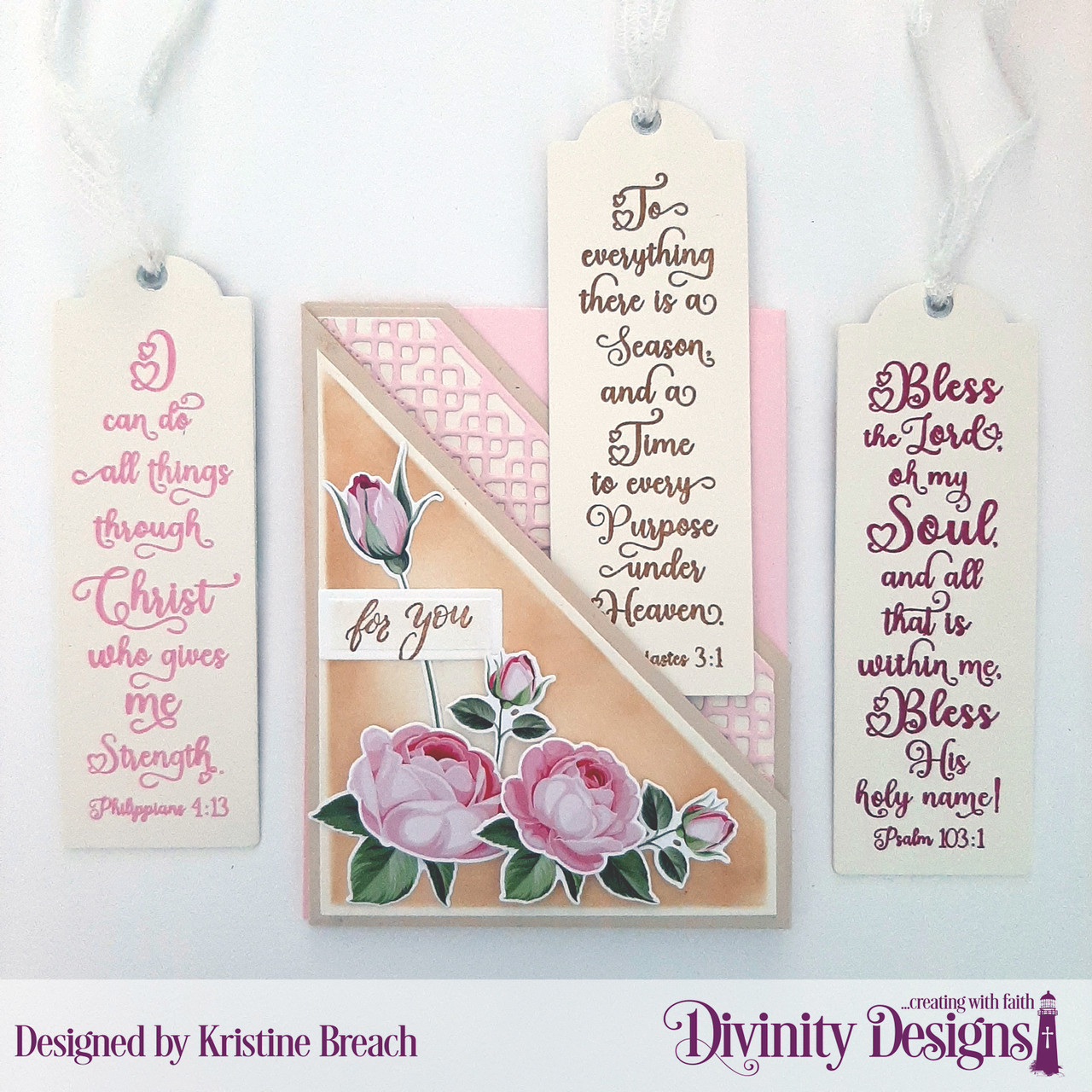 SPRING FLOWER BOOKMARKS PAPER PAD
