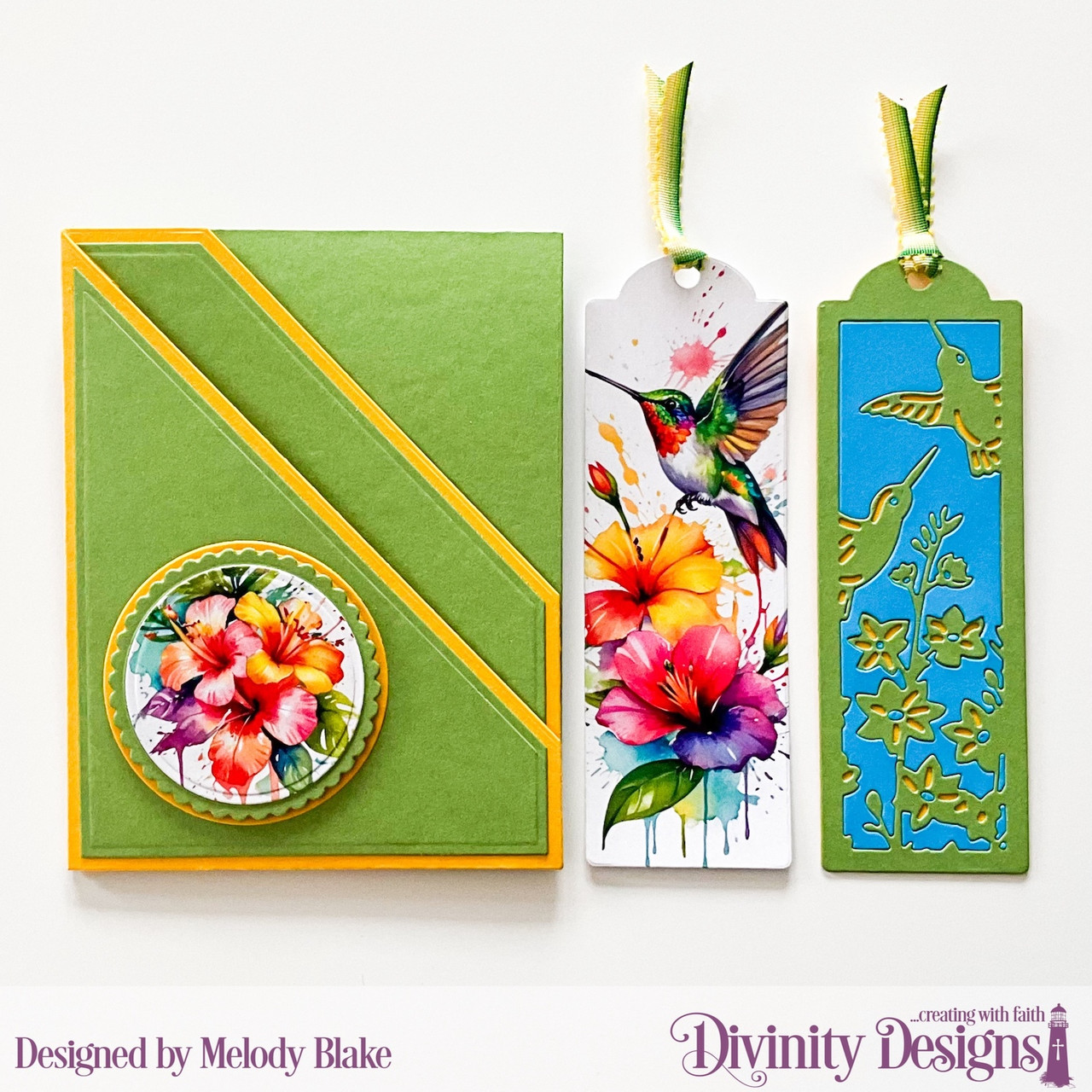 SPRING FLOWER BOOKMARKS PAPER PAD