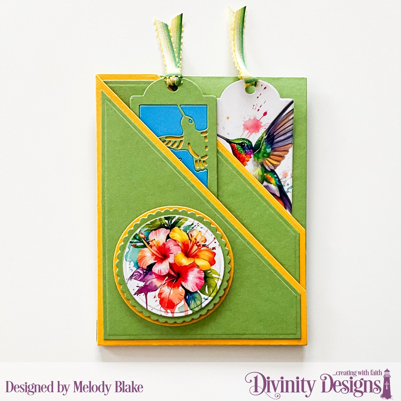 SPRING FLOWER BOOKMARKS PAPER PAD