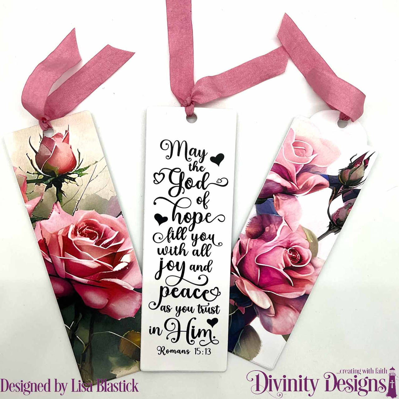 ROSE BOOKMARKS PAPER PAD