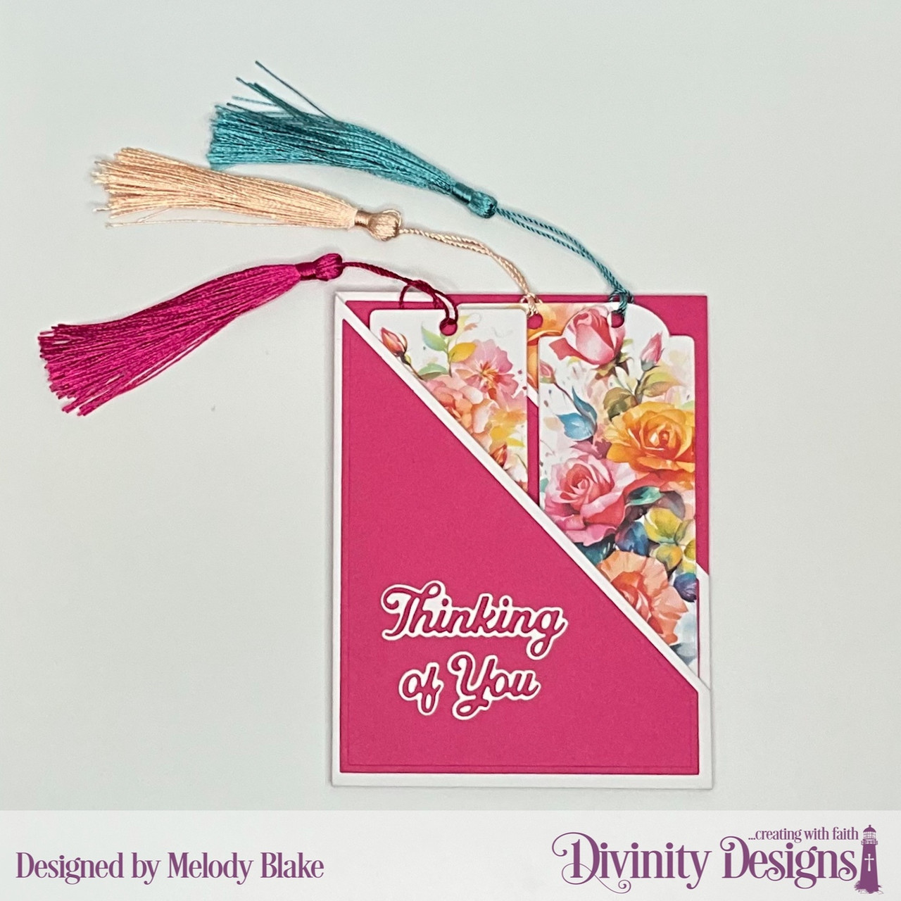ROSE BOOKMARKS PAPER PAD