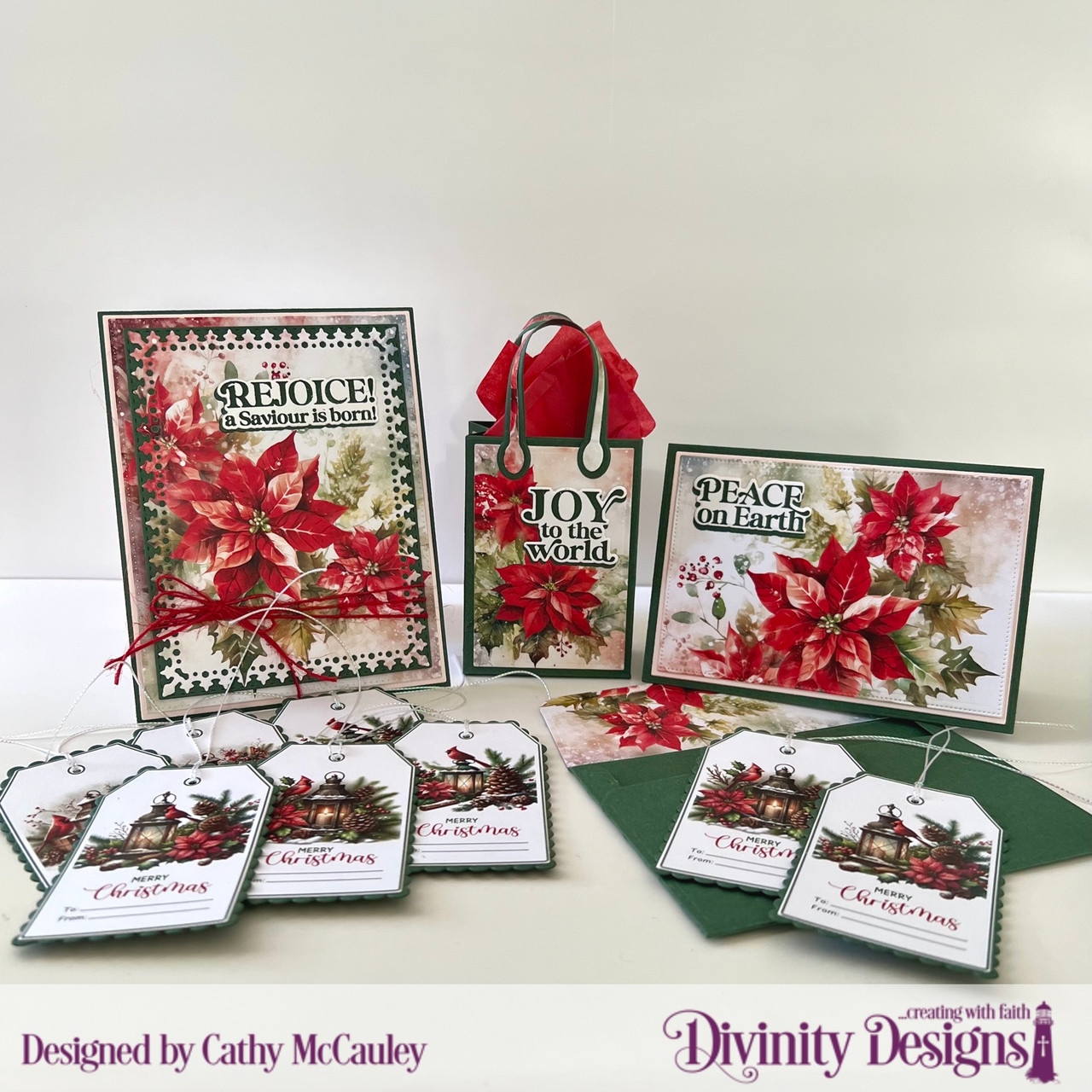 GIFT TAGS - CHRISTMAS TREES PAPER PAD