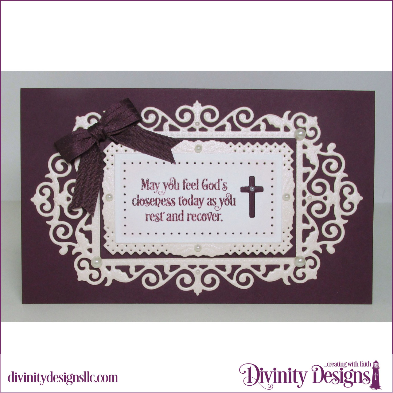 FAITH CARD SENTIMENTS (CLEAR STAMPS) - Divinity Designs LLC