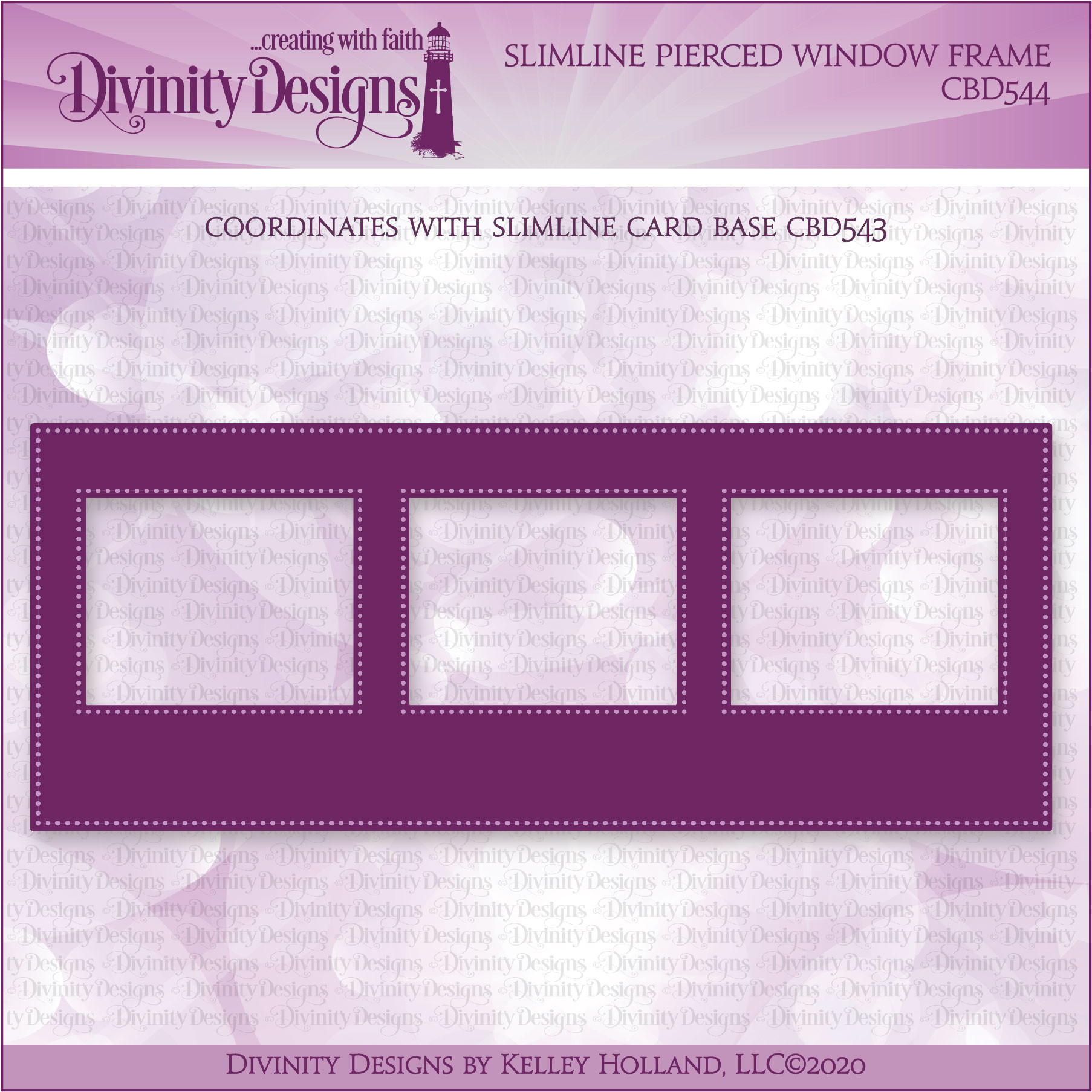 SLIMLINE CARD BASE DIE