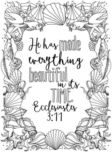 GOD'S BLESSINGS COLORING PAGES - Divinity Designs LLC