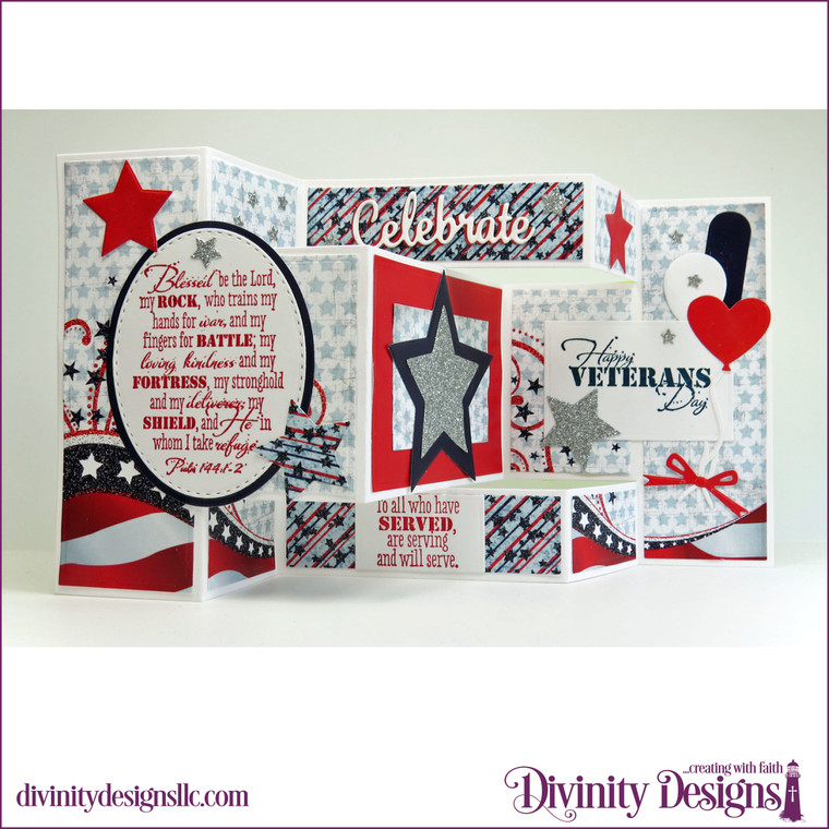 TRI-SHUTTER WITH LAYERS DIES - Divinity Designs LLC