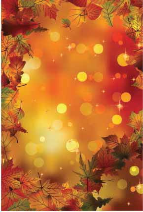 Festive Fall Slimline 6x9 PAPER PAD
