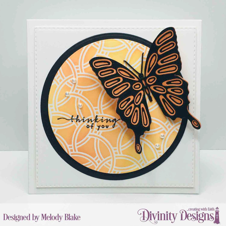 SQUARE CARD BASE WITH LAYER DIE