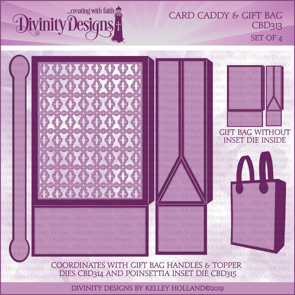 CARD CADDY & GIFT BAG DIES - Divinity Designs LLC