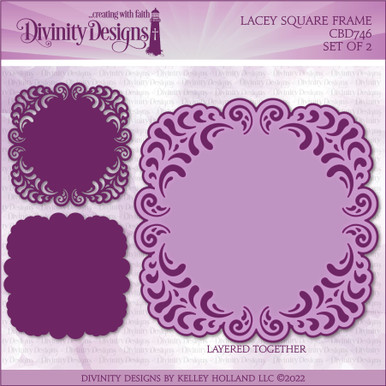 LACEY SQUARE FRAME DIES