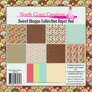 SWEET SHOPPE 6X6 PAPER PAD COLLECTION - Divinity Designs LLC