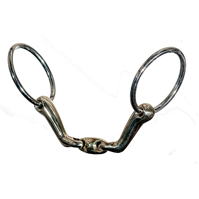 Double Jointed Shaped Oval Loose Ring Bit