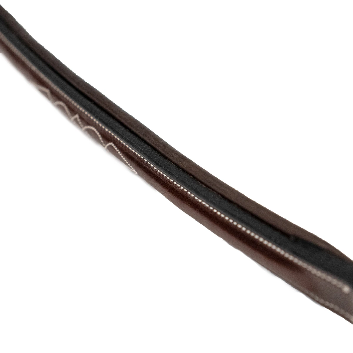 Round Raised Fancy Stitched Browband