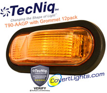 12 Pack T90-AAGP Midship Amber Lights