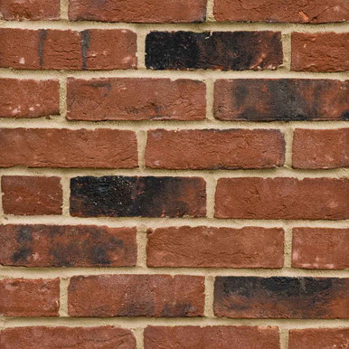 Camberley Red Multi Brick Slips - Headers - Apex Brick Slips