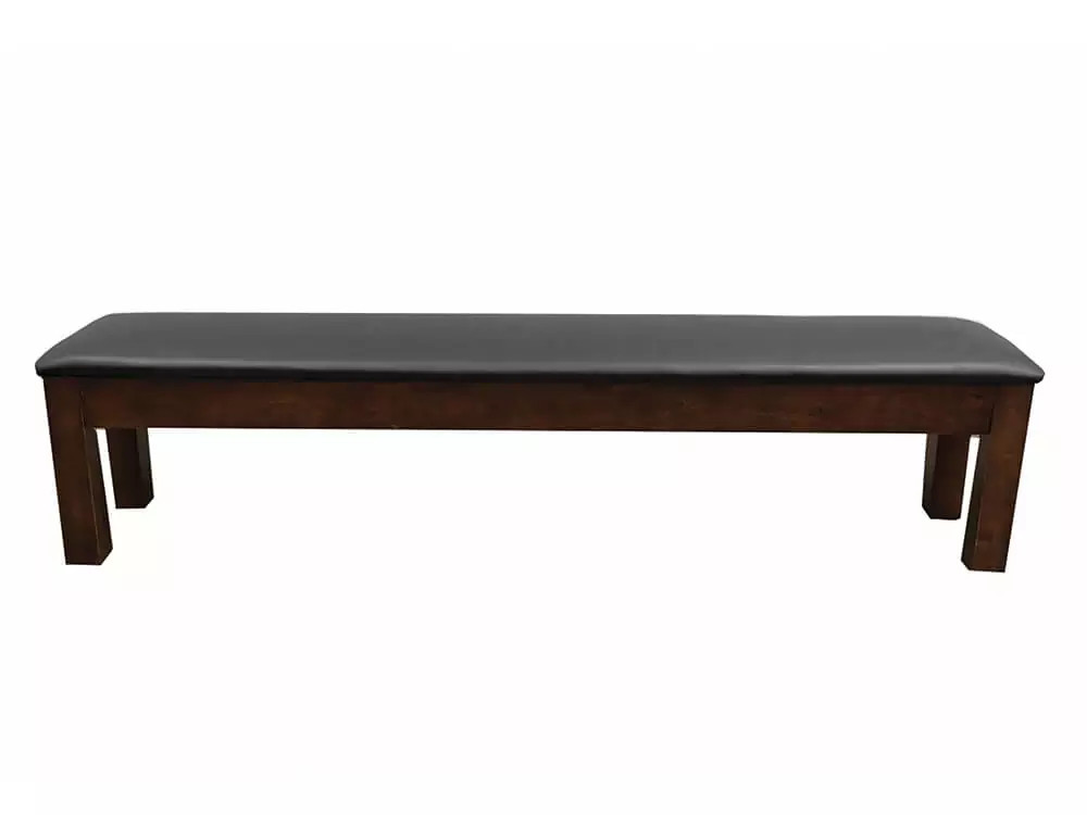 Presidential Billiards Spectator Bench Espresso | Free Local Delivery ...