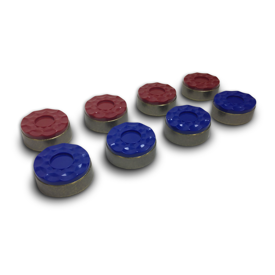 Imperial 2 1/8" Antique Brass Shuffleboard Puck Set | Gebhardts.com