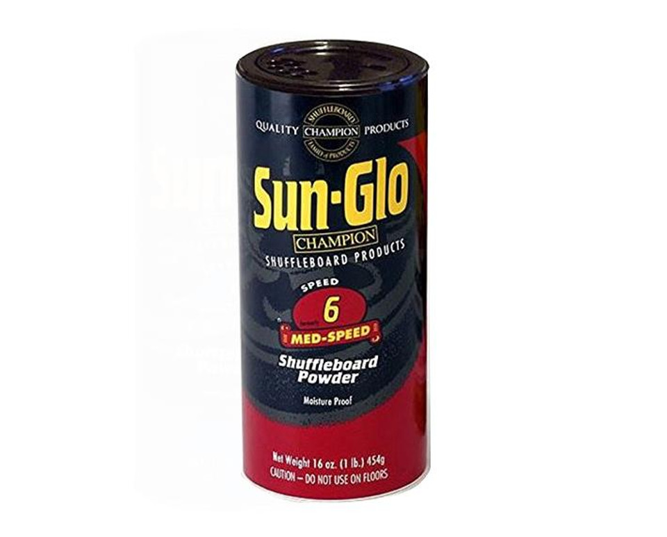Sun-Glo Speed 1 (Super Glide) Shuffleboard Powder Wax 16 oz. Can ...