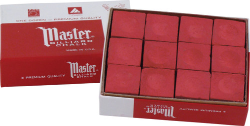 Master Chalk - Box of 12 - Red | Gebhardts.com