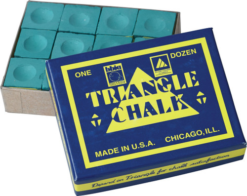 Triangle Chalk - Box of 12 - Spruce | Gebhardts.com