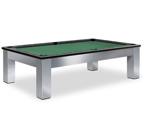 Olhausen Madison Brushed Aluminum Pool Table | Free Local Delivery and ...
