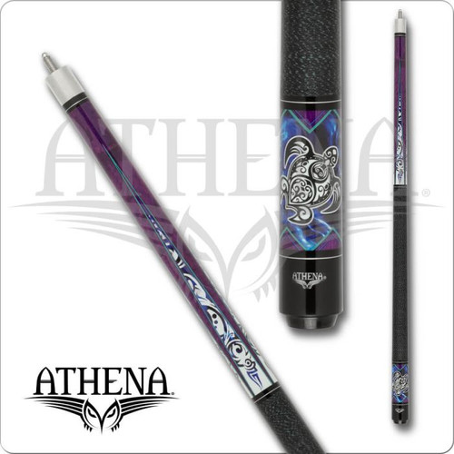 Athena ATH54 Psychedelic Turtle Pool Cue | Free Shipping | Gebhardts.com