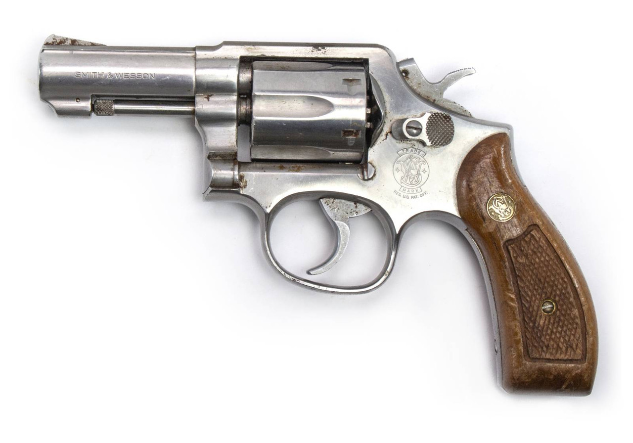 Manurhin MR88 .38 Special Double Action Stainless 3 6rd Revolver with ...