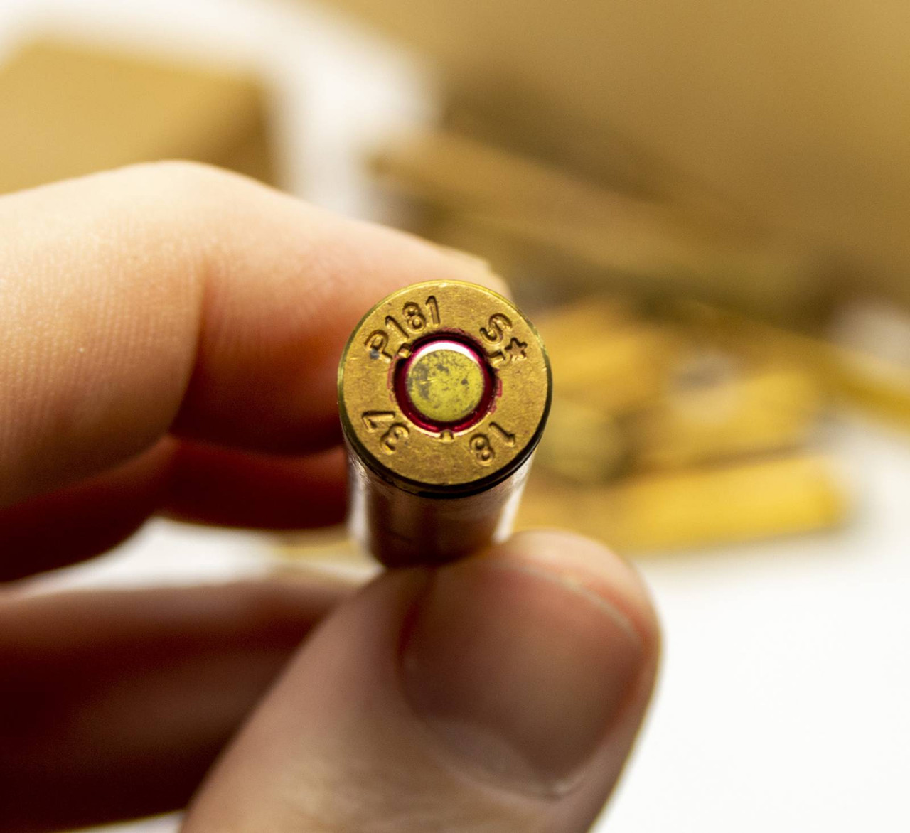 Brass S.M.K. 8mm AP 300rd Sleeve Headstamp P181 Ammo - Centerfire Systems