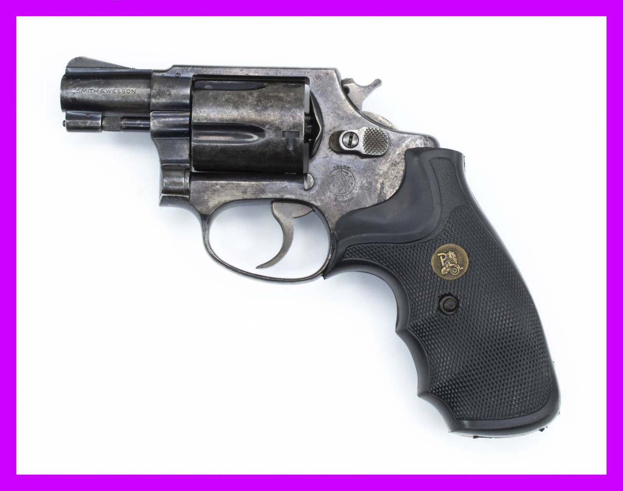 S&W 36 Revolver, .38 Special, 2" Barrel, Fixed Sights, Blued ...