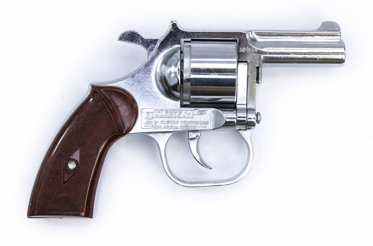 Clerke 1st Revolver, .32 S&W, 2 1/8 Barrel, Chrome - Centerfire Systems