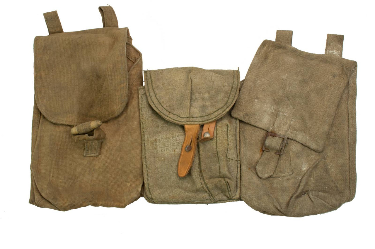 PM63 Discolored Green Canvas Mag Pouch - Centerfire Systems