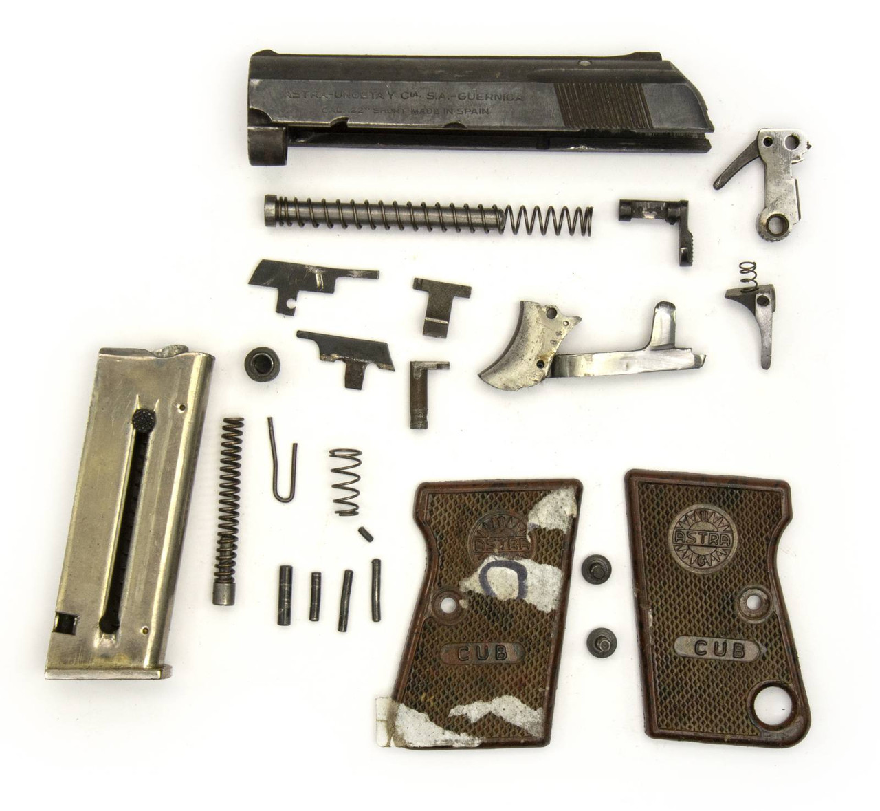 Astra Cub .22 Short Pistol Parts Kit - Centerfire Systems