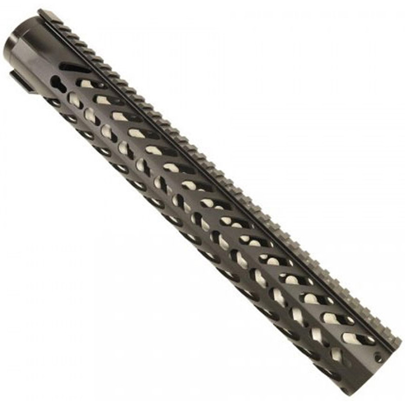 15 Gen 2 Free Floating Keymod Handguard with 1 Rail on Top - Centerfire ...