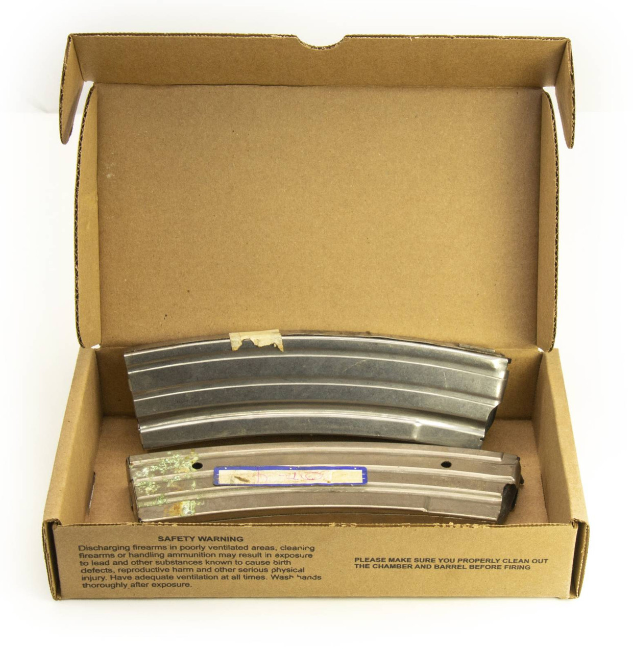 2 Pack - Used Mini-14 5.56/.223 40 Round Stainless Magazines ...