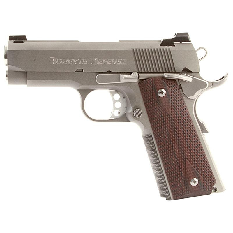 Roberts Defense SuperGrade Stainless 1911 .45ACP 3-1/2 Barrel ...